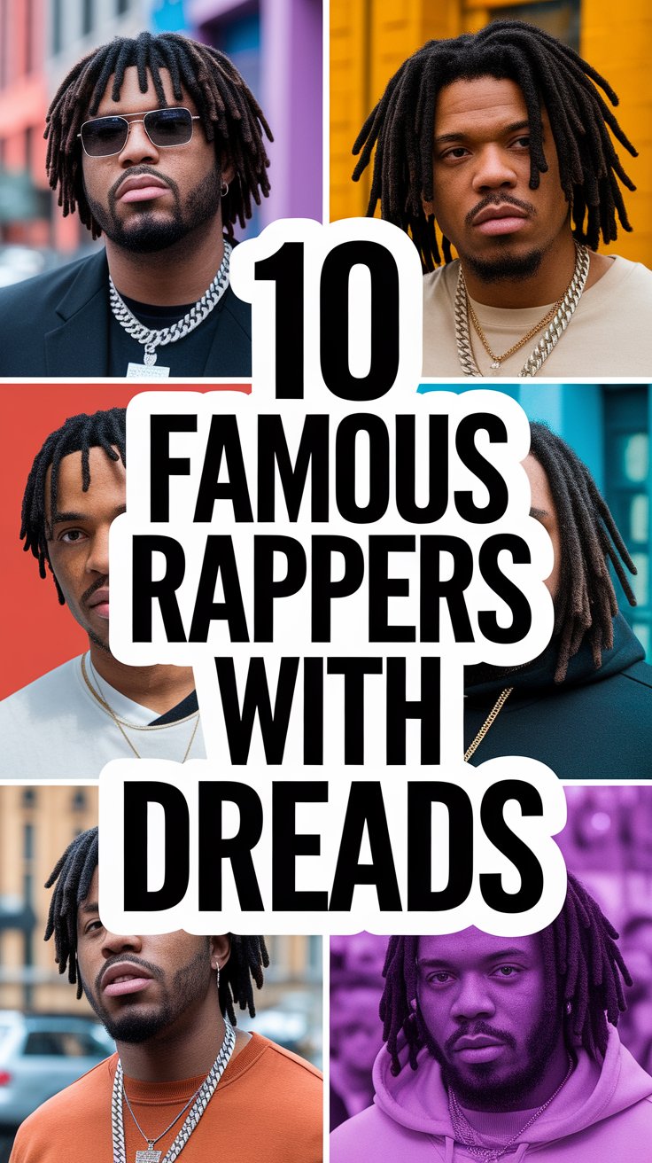 10 Legendary Rappers with Dreads Who Changed the Game